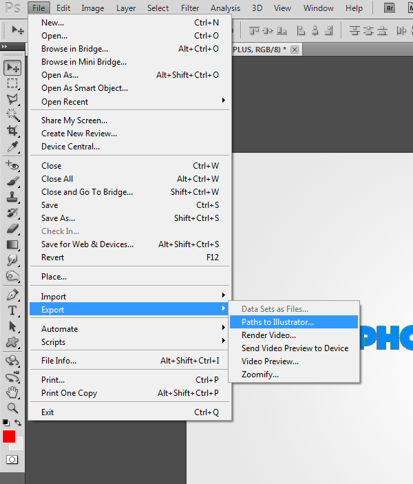 Converting A Selection Into A Path