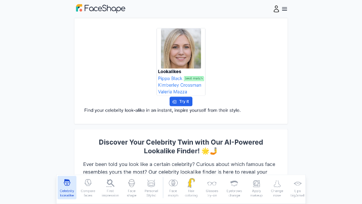 16 Best Celebrity Look Alike Generator Apps